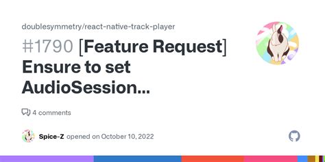 Feature Request Ensure To Set Audiosession Configuration On Ios