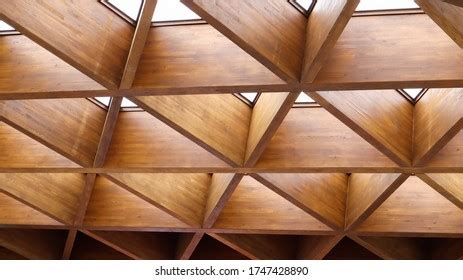 Luxurious Geometric Wooden Triangles Construction Concept Stock Photo 1747428890 Shutterstock