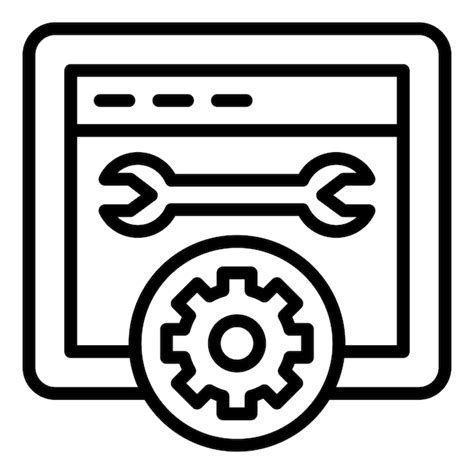 Premium Vector Web Optimization Icon Style