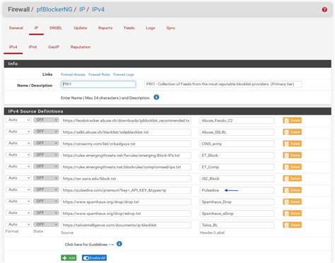 block ads and malware on pfsense with pfblockerng