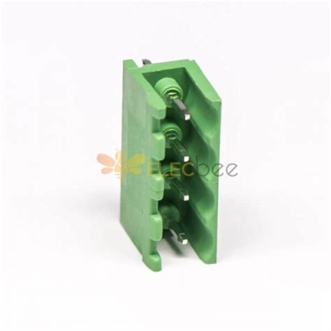 4 Pin Terminal Connector Terminal Block Connector Green Pluggable Type