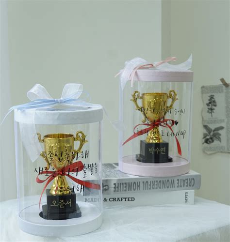 졸업 트로피 선물 꽃다발 꽃풍선 커스텀 가능 🫶 아이디어스