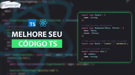 3 Dicas Para Melhorar Seu Código Typescript Bônus Youtube