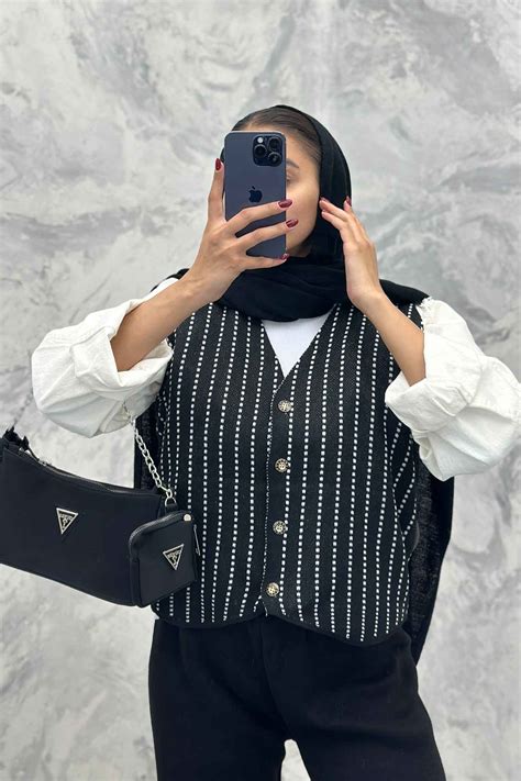 ست ژیله و شلوار بافت طرح دار Sb فروشگاه اینترنتی روبان