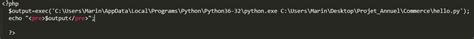 Lancer Script Python En Php Par Marinconrady Page 1 Openclassrooms
