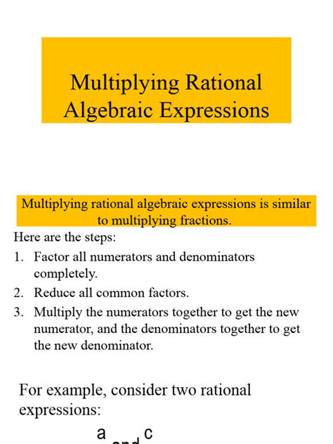 Multiplying Rational Algebraic Expressions2023pptx Pdf Multiplying Rational Algebraic Expressions2023pptx Pdf