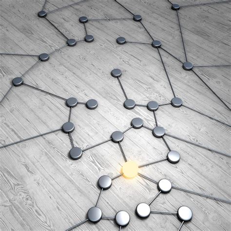 Premium Photo Connection Concept Target Market Cyberspace Clients Database 3d Rendering