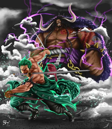 Zoro Vs Kaido Wallpapers Wallpaper Cave