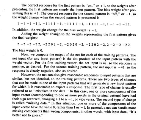 23 Consider Character Recognition Using The Hebb