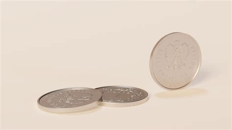 Polish Coin 1 Pln 3d Model Turbosquid 2004383