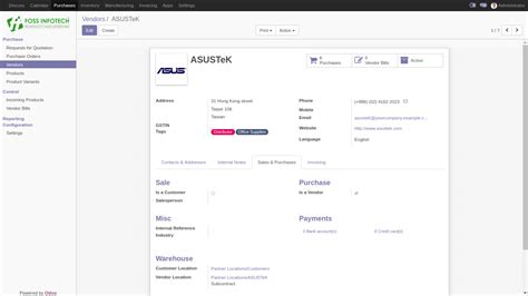 Mrp Subcontract Management Foss Infotech Open Source Implementation Company Odoo Erp Crm