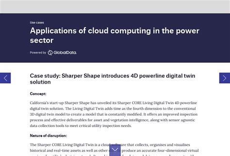 Applications Of Cloud Computing In The Power Industry Thematic Take Cloud