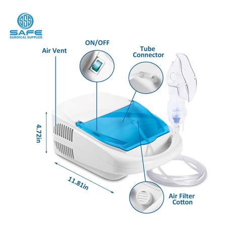Compressor Nebulizer Model Cnb69009 Safe Surgical Bd