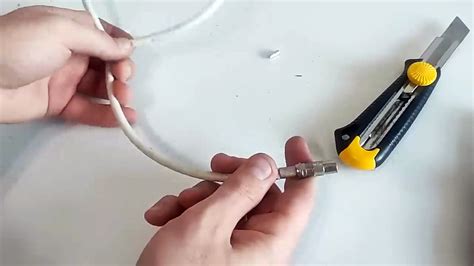 Как сделать популярную антенну из кабеля для телевидения