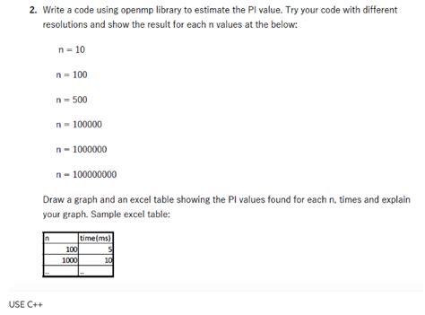 solved 2 write a code using openmp library to estimate the
