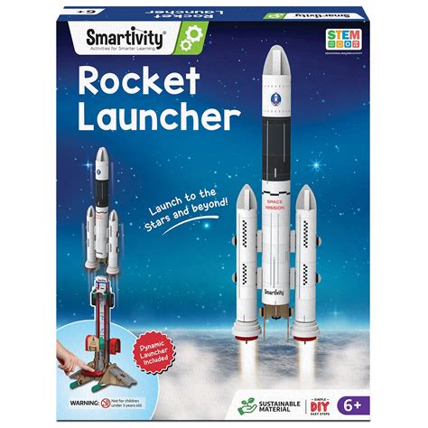 Rocket Launcher 6 14 Years Diy Stem Construction Toy