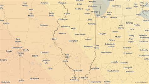 Solar Eclipses In Illinois United States