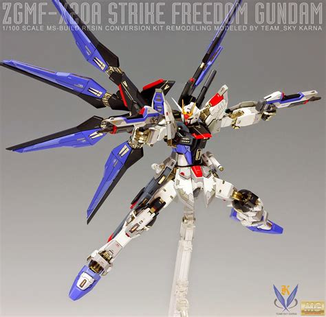 Custom Build Msb 1100 Strike Freedom Gundam Detailed