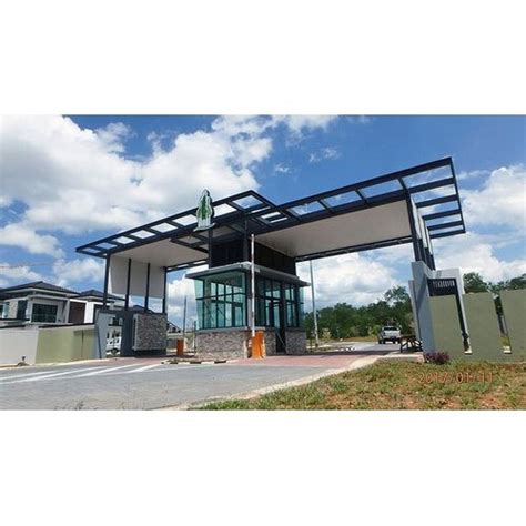 Hr And Cr Ms Peb Entry Gate Canopy At ₹ 4590 Square Meter In Bhopal Id