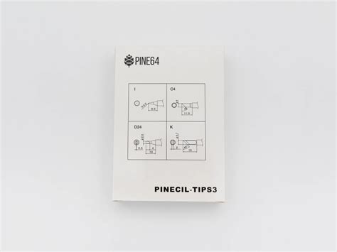 Pinecil Tip Set Short Keebsupply