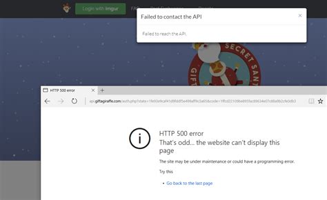 Who Else Cannot Log In To Secret Santa Webpage Album On Imgur