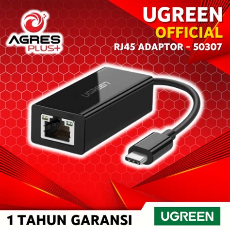 Jual Ugreen Lan Adapter Usb Type C To Rj45 Gigabit Ethernet Up To 2500mbps Usb 3 1 Ugreen