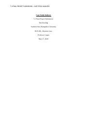 7 2 FINAL PROJECT SUBMISSION TD Final Docx 7 2 FINAL PROJECT