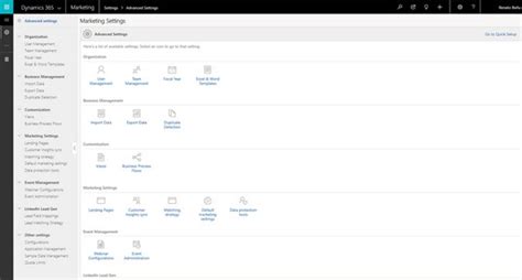 Configuring Advanced Settings In Dynamics 365 For Marketing Dummies