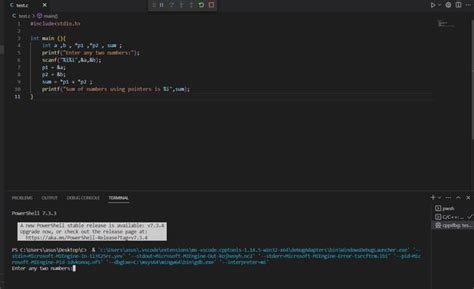Whenever I Try To Run C Code I Get This Even If The Program Runs Correctly Is This Normal I