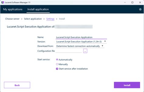 Installing And Updating Lucanet Script Execution Application Lucanet Support
