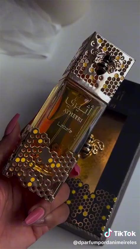 Perfume árabe Da Abelha Lattafa Atheeri Eau De Parfum 100 Ml Original