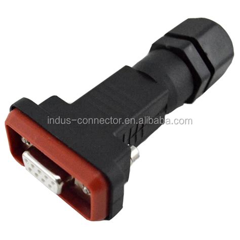 Assembly Waterproof Db9 Male Connector Ip67 Buy Db9 Male Connector Db9 Male Connector Ip67