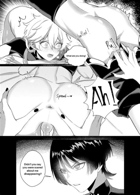 Rule 34 Aether Genshin Impact Ass Grab Black And White Dominant