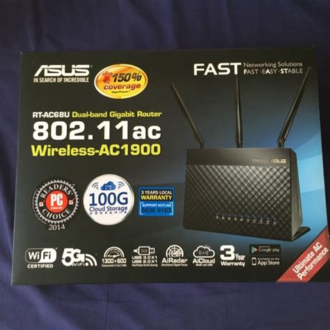 Asus Rt Ac U Router Computers Tech Parts Accessories Networking On Carousell