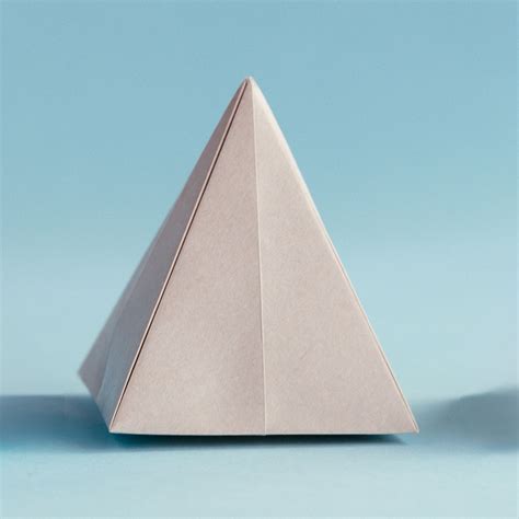 How To Fold An Origami Triangle Pyramid Origami Ok