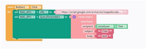 Problem With Web API Sending An Email Questions About Thunkable Community