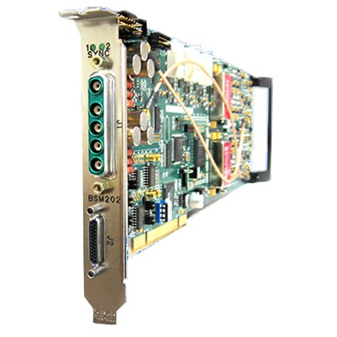 Model Bsm202 Dual Pcm Bit Synchronizer On Pci Card Gdp Space Systems