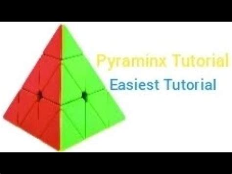 3x3 Pyraminx Tutorial How To Solve A Pyraminx Easiest Tutorial In Hindi Redhawk Cubing