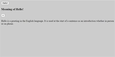 Create A Popup Window Using Html Css And Javascript