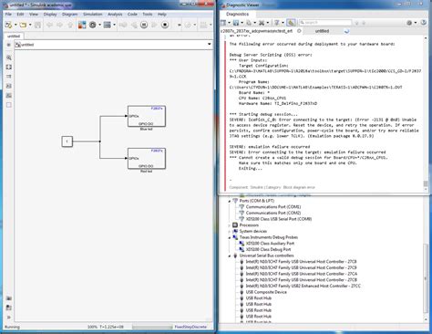 Tms320f28379d Errors When Trying To Build The Program From Simulink To The Board C2000