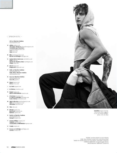 Jonathan Bellini Attitude 2018 Editorial Philip Riches