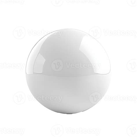 Modern White Spherical Decor Piece For Home 54473356 Png