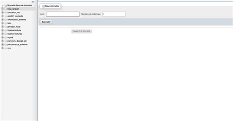 comment créer un blog avec laravel et mysql