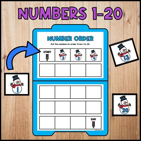 Winter File Folder Activities Numbers 1 To 20 Numerical Order Made By Teachers Winter File Folder Activities Numbers 1 To 20 Numerical Order Made By Teachers