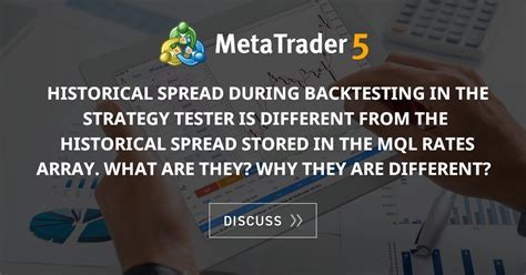 Historical Spread During Backtesting In The Strategy Tester Is Different From The Historical