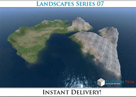 Second Life Marketplace 20 Off Sale Raw Terrain File Landscapes