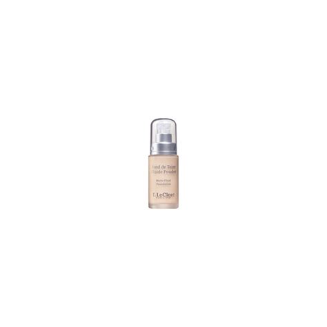 T Leclerc Fond De Teint Fluide Poudré Spf 15 02 Clair Rosé Mat 30ml