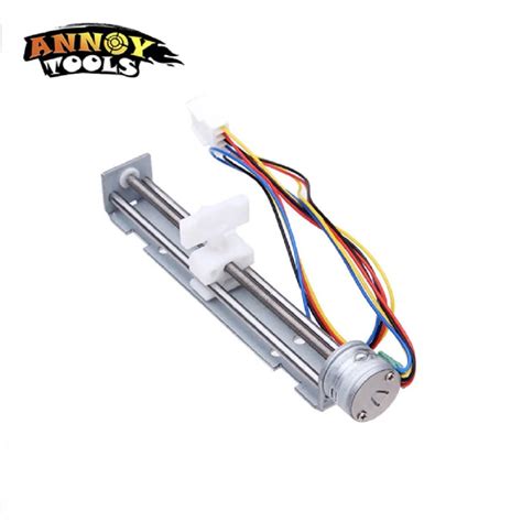 2phase 4wire Stepper Motor Screw Slide Table Motor Linear M3 Nut 49v Drive Voltage 18° Step