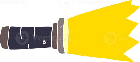 Cartoon Doodle Lit Torch 45120539 Png