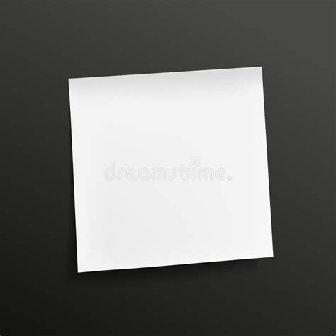 Blank Note Paper Set Stock Vector Illustration Of Clipboard 46751611